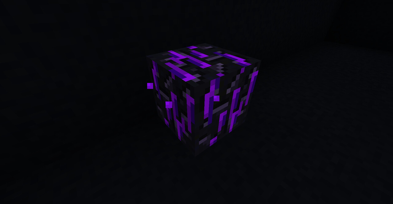 More Accurate Classic Crying Obsidian Minecraft Texture Pack