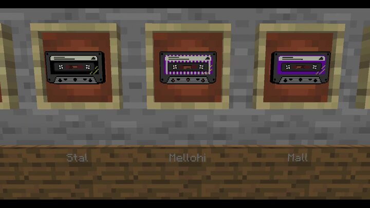 Cassete texture for music disc Minecraft Texture Pack