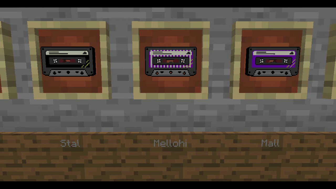 Cassete texture for music disc Minecraft Texture Pack