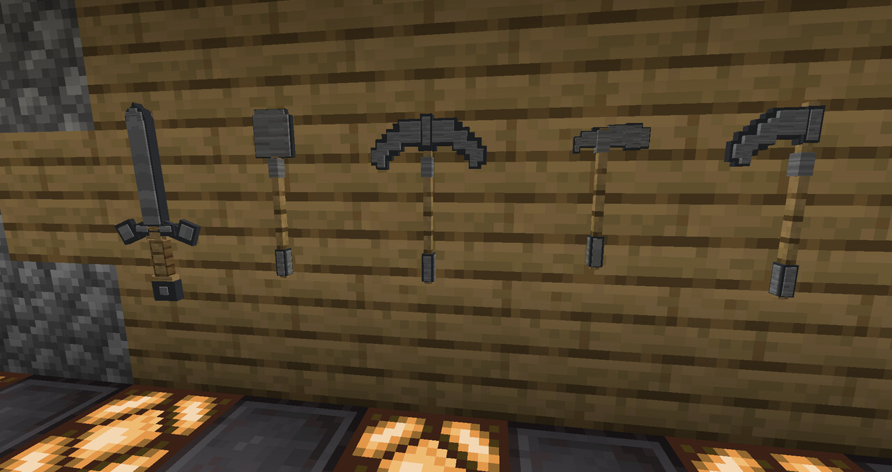 MR.MECOZZI"S BETTER TOOLS PACK(1.14) Minecraft Texture Pack