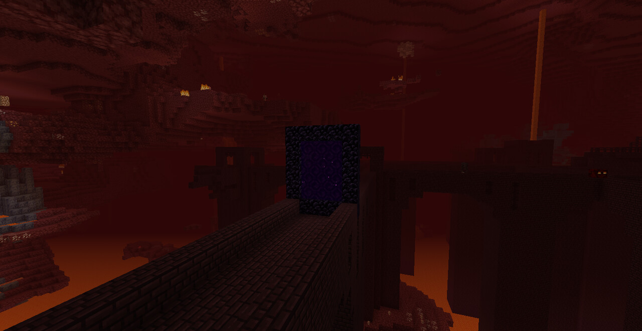 Darken Nether Portals Minecraft Texture Pack