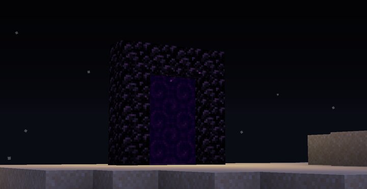 Darken Nether Portals Minecraft Texture Pack