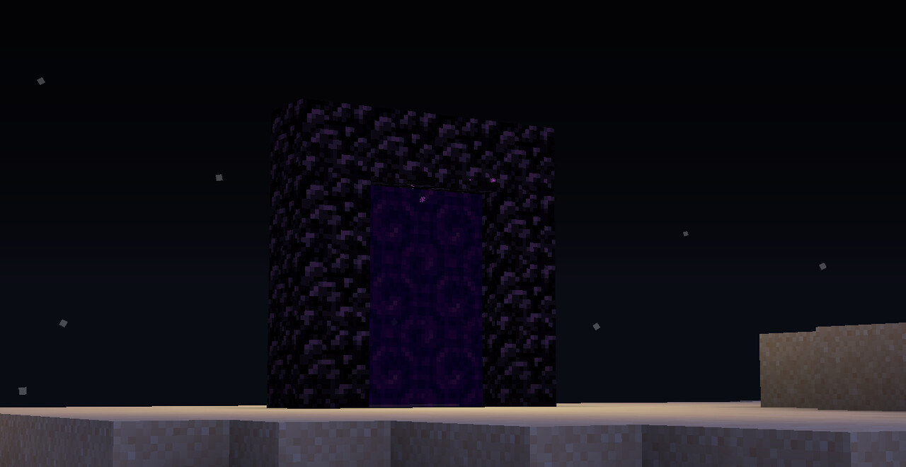 Darken Nether Portals Minecraft Texture Pack