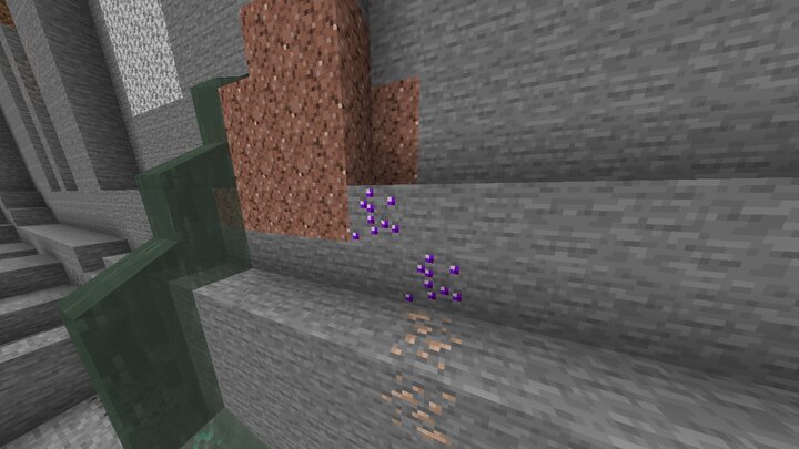 Purple Emeralds (Amethyst) 1.16 Minecraft Texture Pack