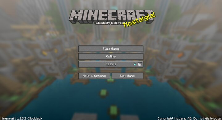 Legacy Edition [1.15.X] Minecraft Texture Pack