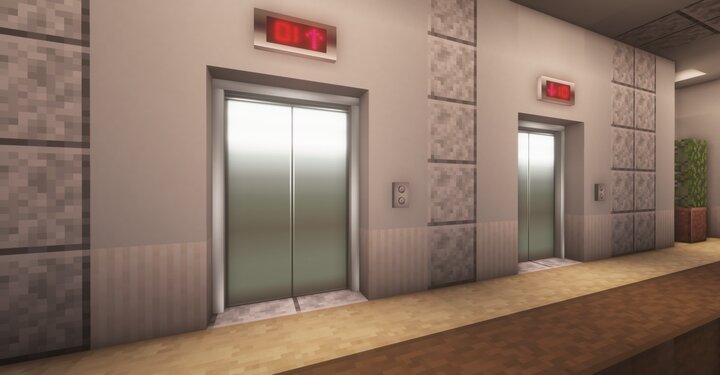 Vanilla Elevators Resource Pack 1.14 - 1.15 Minecraft Texture Pack