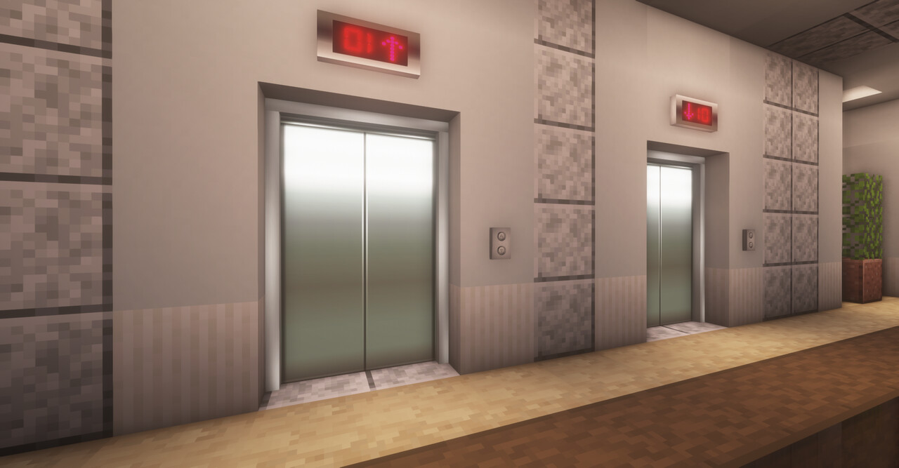 Vanilla Elevators Resource Pack 1.14 - 1.15 Minecraft Texture Pack