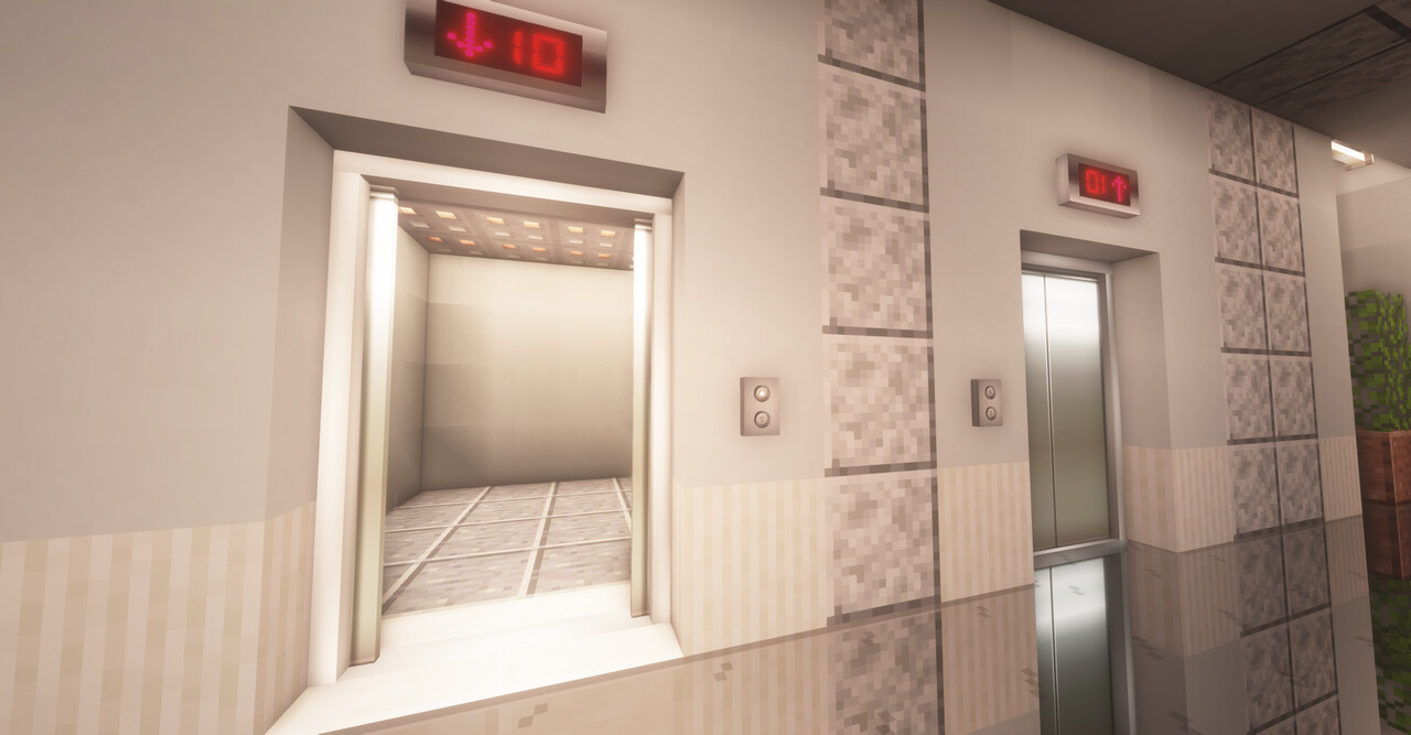 Vanilla Elevators Resource Pack 1.14 - 1.15 Minecraft Texture Pack