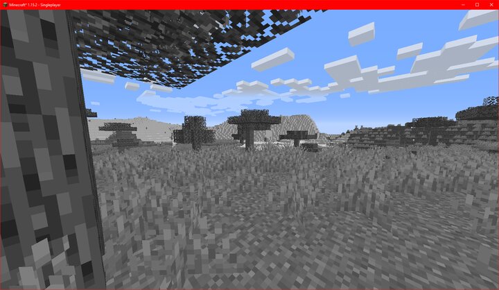 Monochrome - A Black and White Resource Pack Minecraft Texture Pack