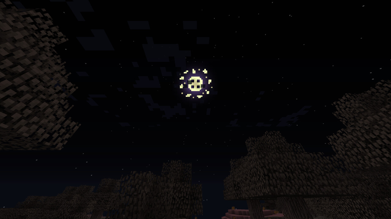 Moon to End (for Classic and 1.9 End versions) Minecraft Texture Pack