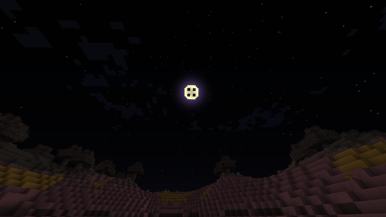 Moon to End (for Classic and 1.9 End versions) Minecraft Texture Pack