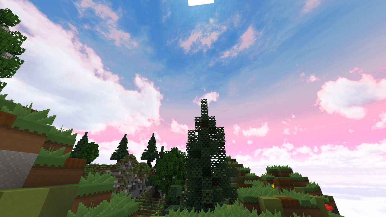 Fade YellowPink Minecraft Texture Pack