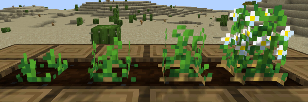 Potato Flowers Minecraft Texture Pack