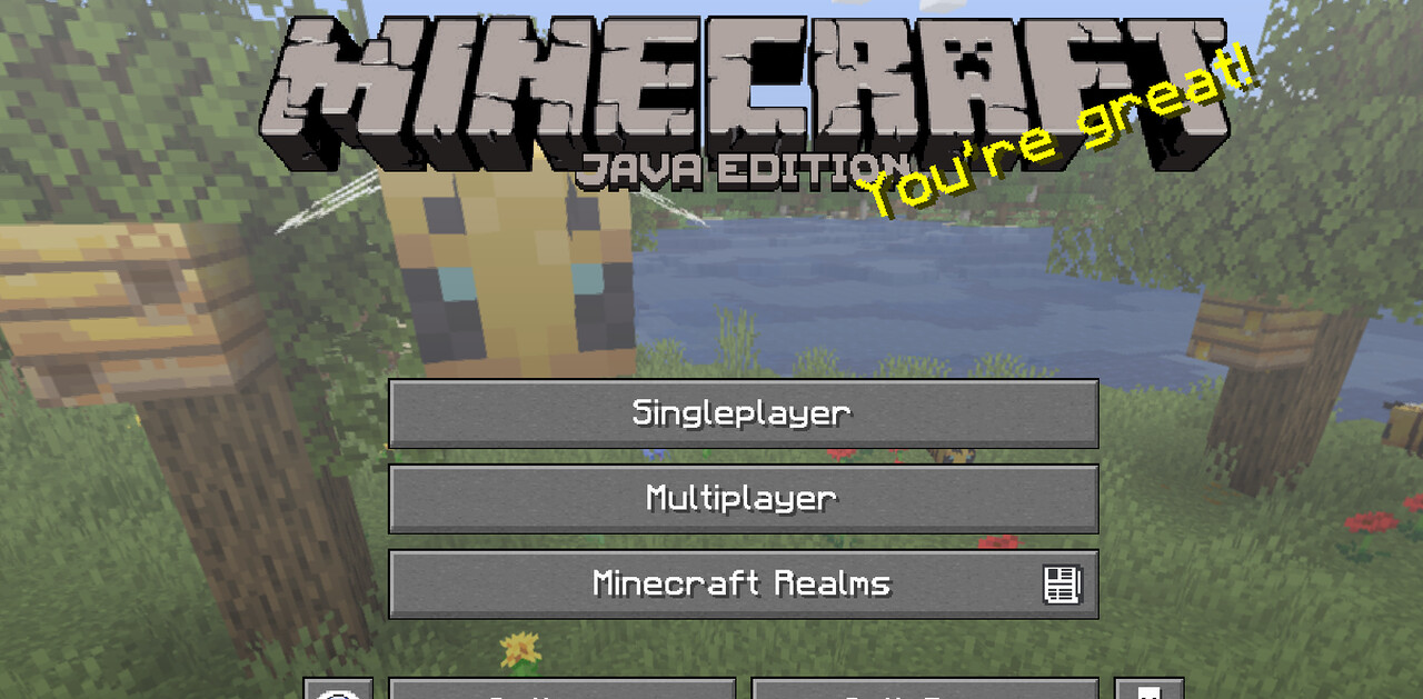 Uplifting Splash Texts 1.15 Minecraft Texture Pack