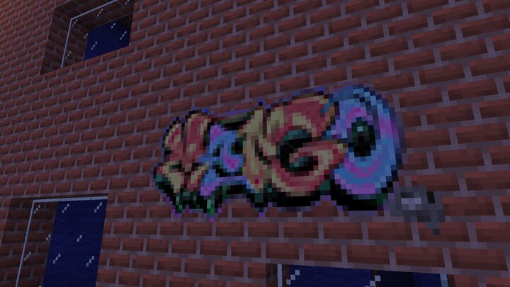 Graffiti Minecraft Texture Pack
