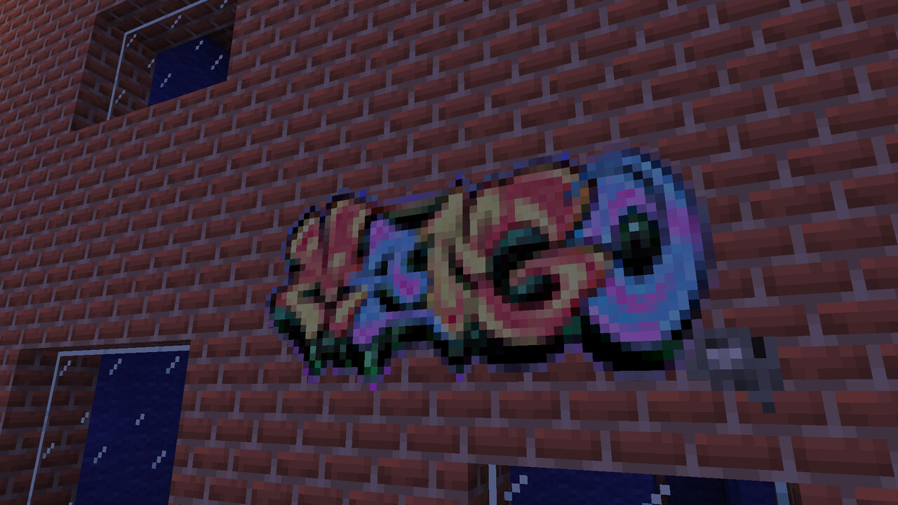 Graffiti Minecraft Texture Pack