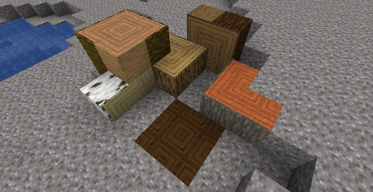 Looping logs (No optifine needed) Minecraft Texture Pack