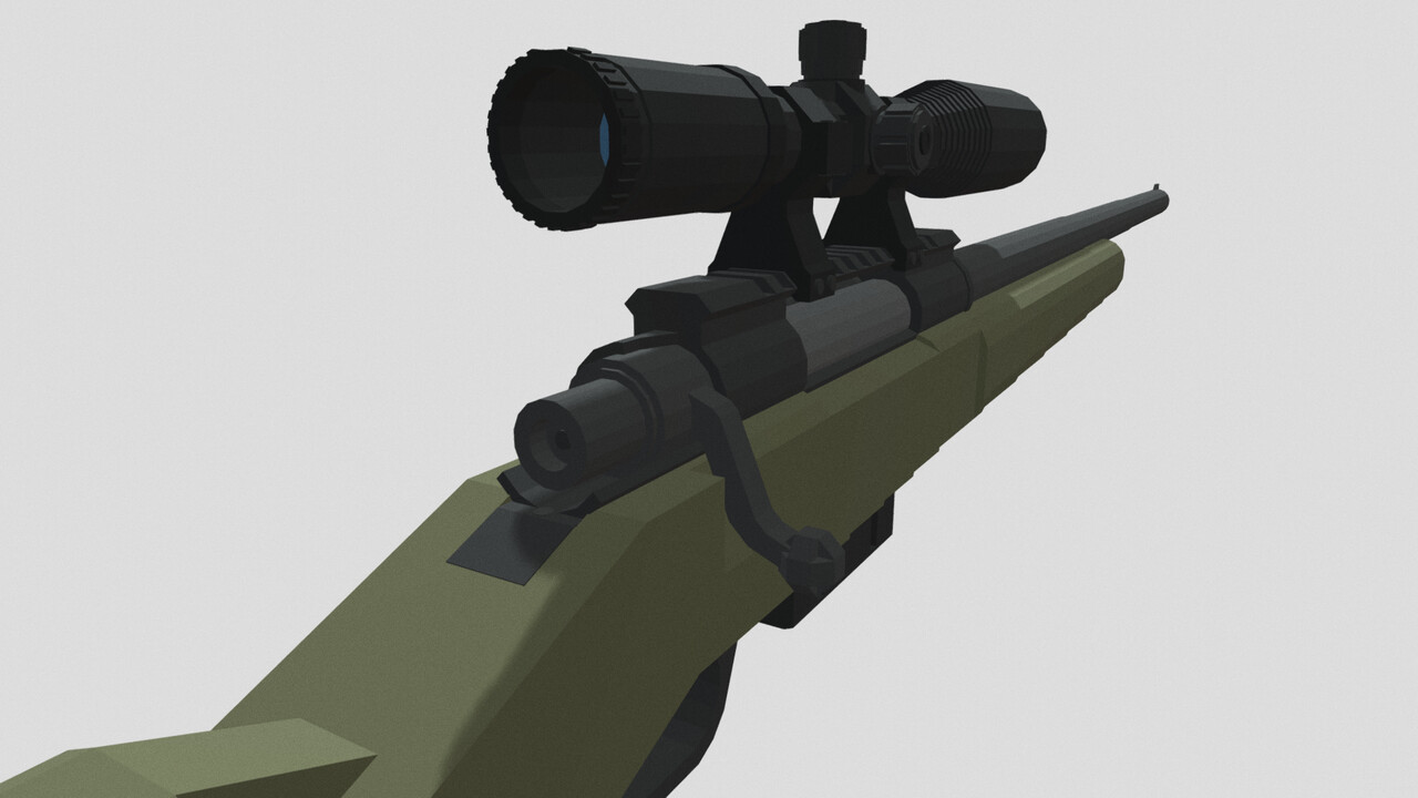 3D GUNS | M24A2! (1.12+) Minecraft Texture Pack