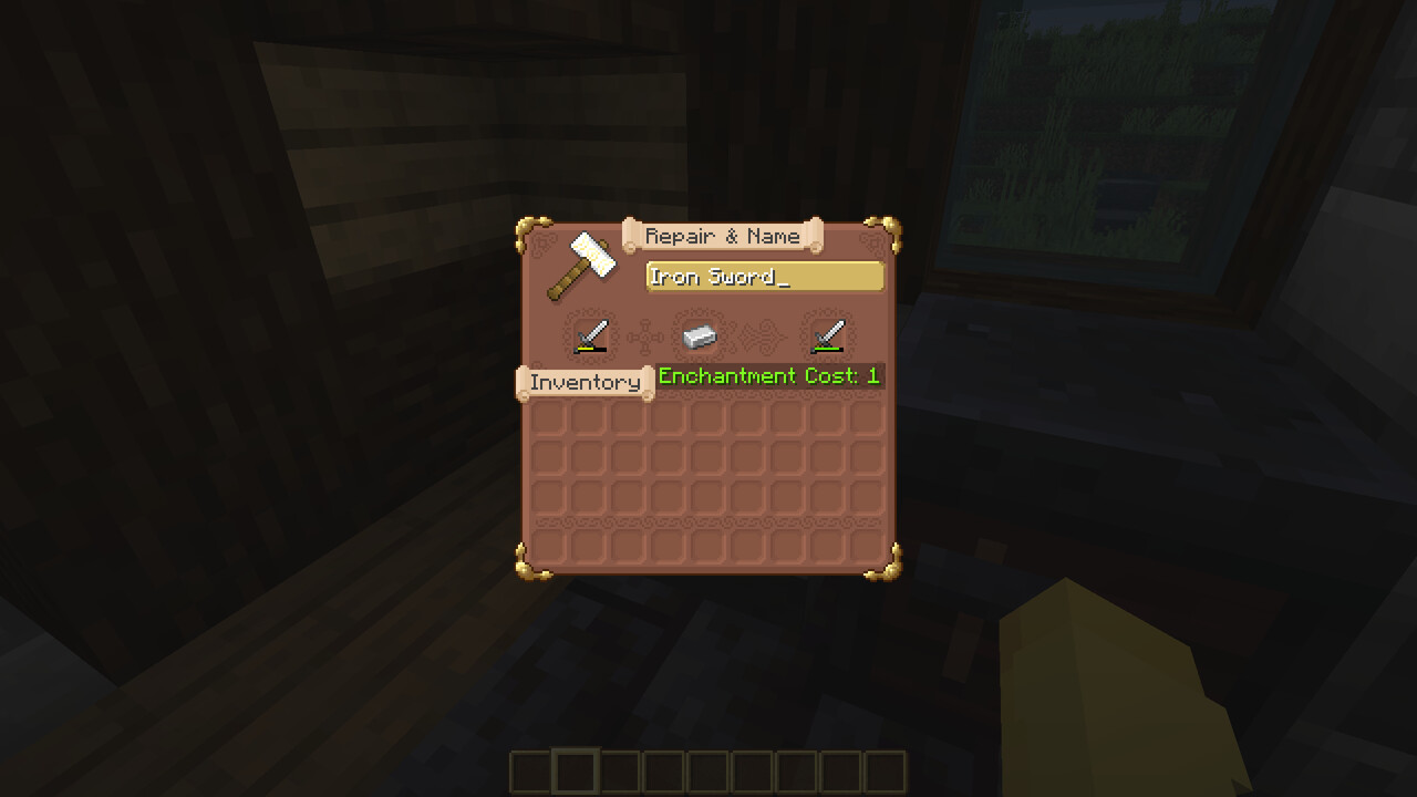 Antique GUI Minecraft Texture Pack