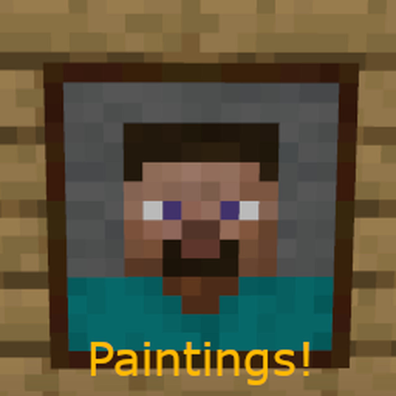 Minecraft Themed Paintings Minecraft Texture Pack