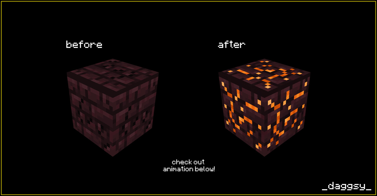 Better Cracked Nether Bricks Minecraft Texture Pack