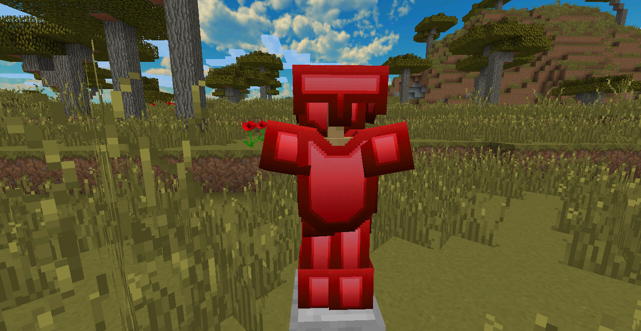 Keciyo 128x red texture pack Minecraft Texture Pack
