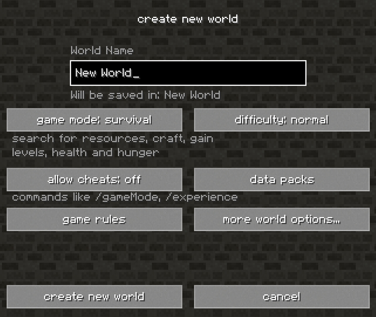 lowercase language pack Minecraft Texture Pack
