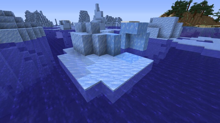 Uniform Ice Minecraft Texture Pack