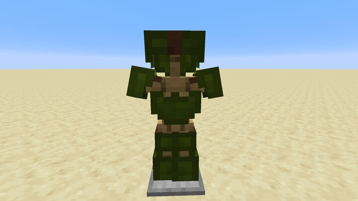 Slim Default Armour Minecraft Texture Pack