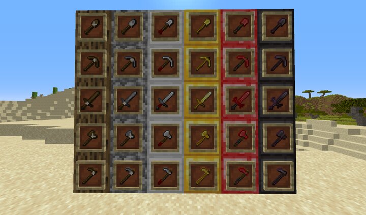 Red Diamond & Tools Edit - siryopack [1.14+] Minecraft Texture Pack