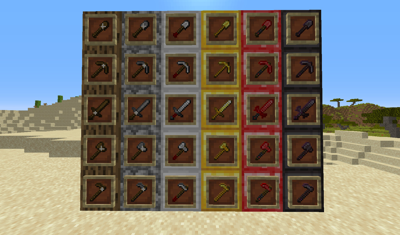 Red Diamond & Tools Edit - siryopack [1.14+] Minecraft Texture Pack