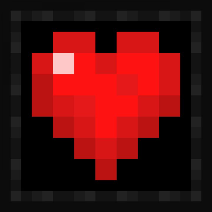 Detailed Hearts Bedrock Edition Minecraft Texture Pack