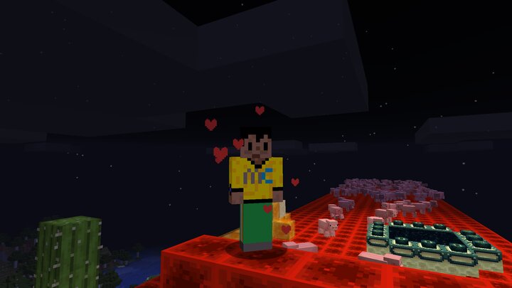 Undertale Hit Minecraft Texture Pack