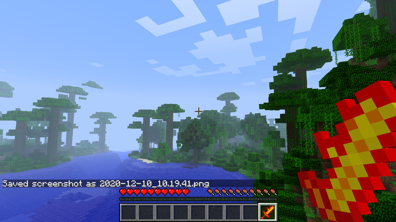 Fire Sword Minecraft Texture Pack