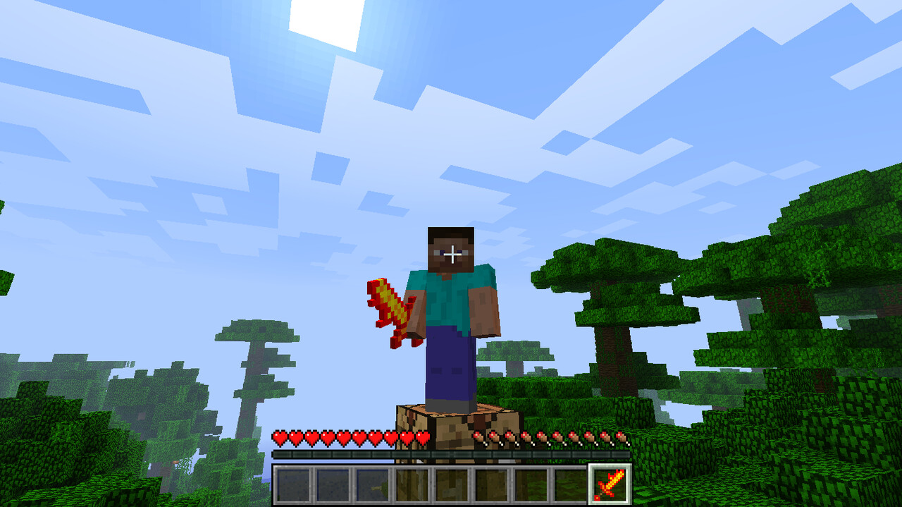 Fire Sword Minecraft Texture Pack