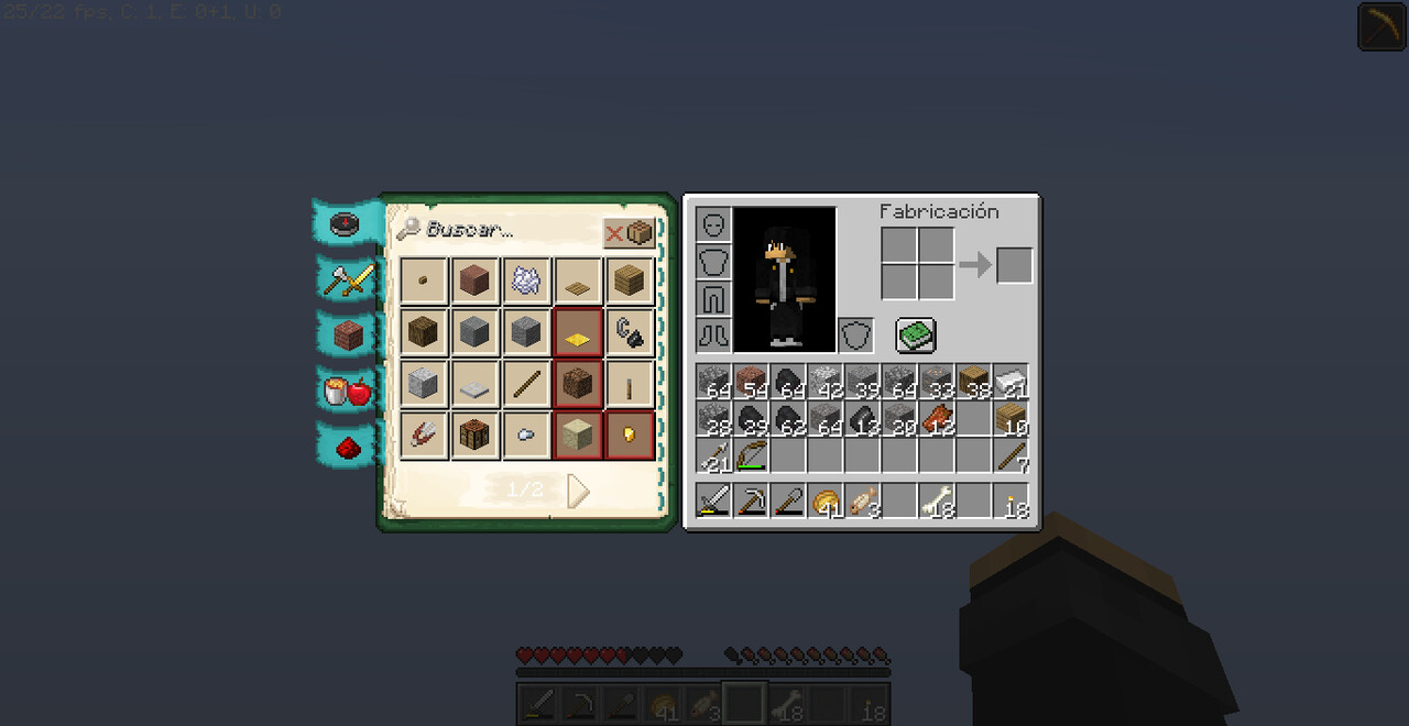 Recipe book design Minecraft Texture Pack