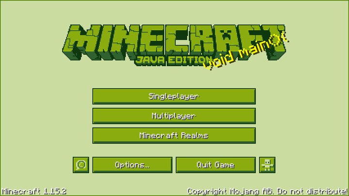 The Minetendo Mineboy Minecraft Texture Pack