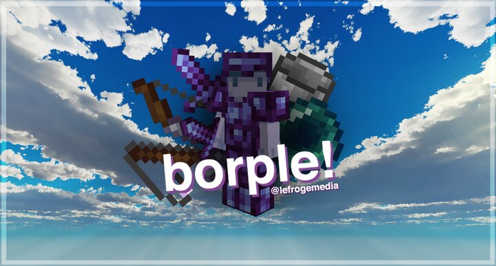 borple! Minecraft Texture Pack