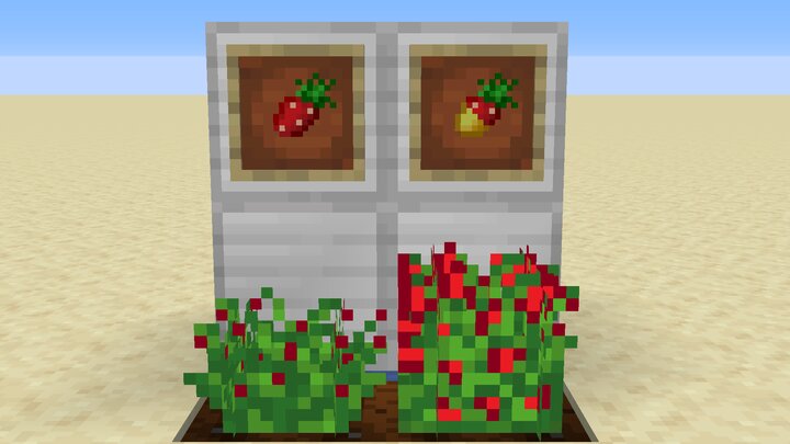 Strawberries release pack Minecraft Texture Pack