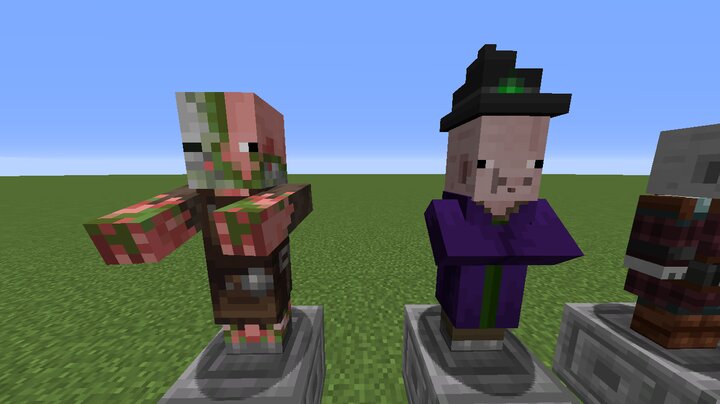 Piglagers - Pig Villagers Minecraft Texture Pack