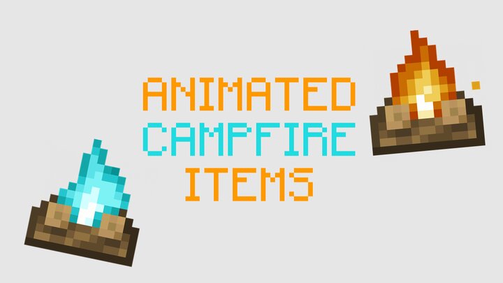 Animated Campfire Items Minecraft Texture Pack