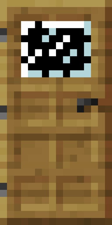windowed doors Minecraft Texture Pack