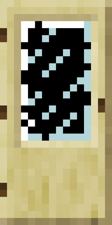 windowed doors Minecraft Texture Pack