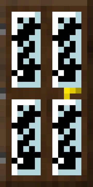 windowed doors Minecraft Texture Pack