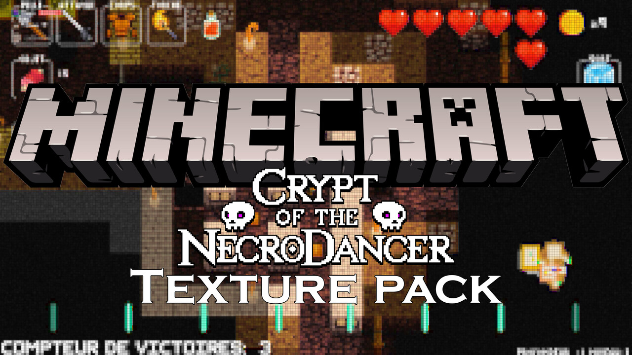 Crypt of the NecroDancer texture pack Minecraft Texture Pack