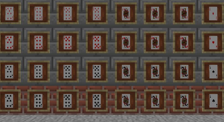 Go Play - Cards Game Minecraft Texture Pack