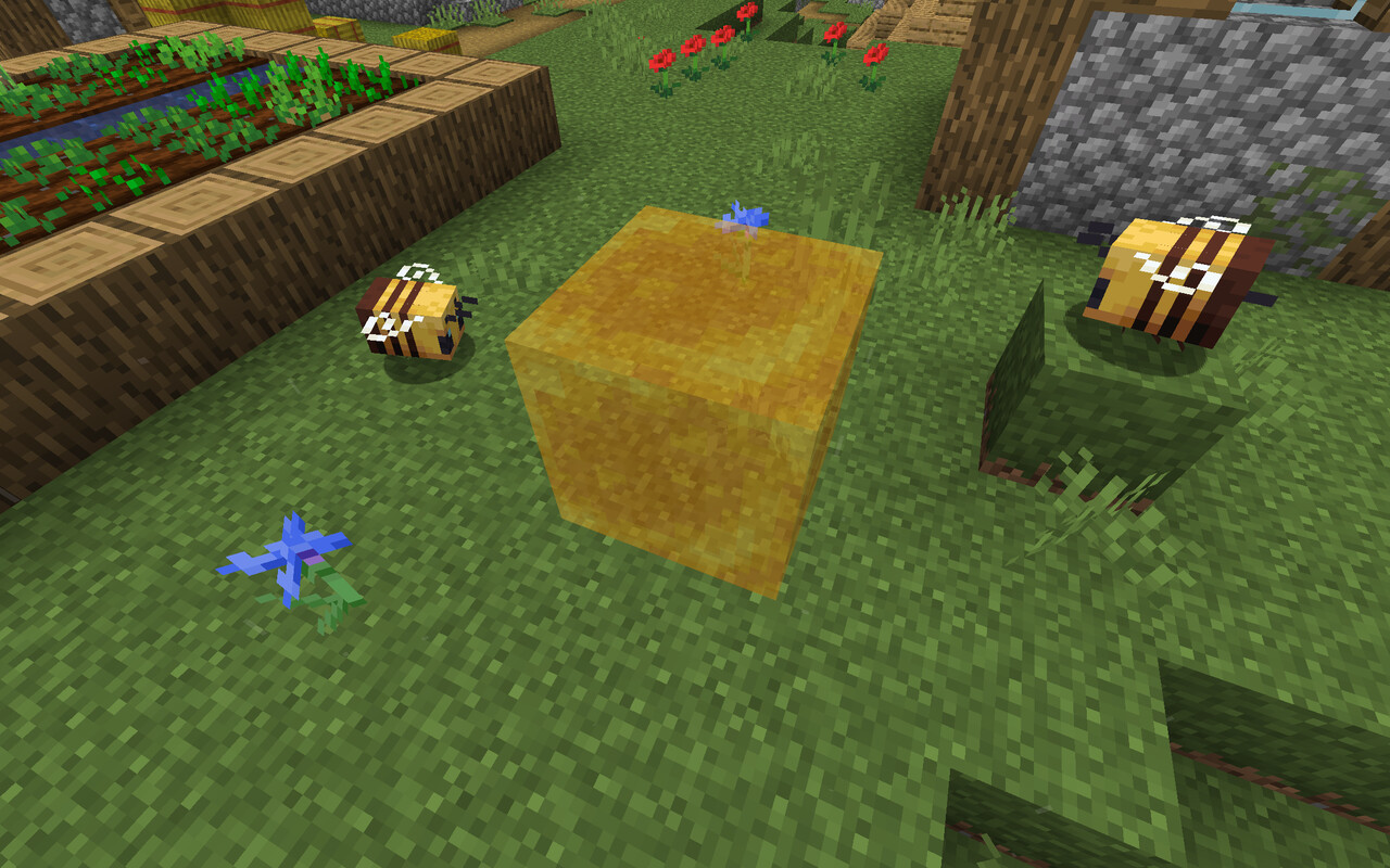 Eggless Honey Blocks Minecraft Texture Pack