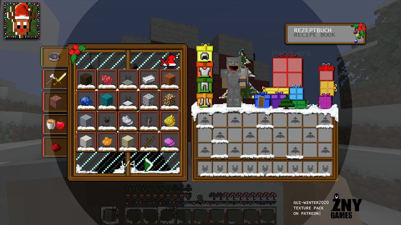 GUI-TEXTURE PACK WINTER2020 | 1.14.x Minecraft Texture Pack