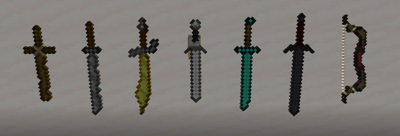 BetterWeapons - Medieval Minecraft Texture Pack