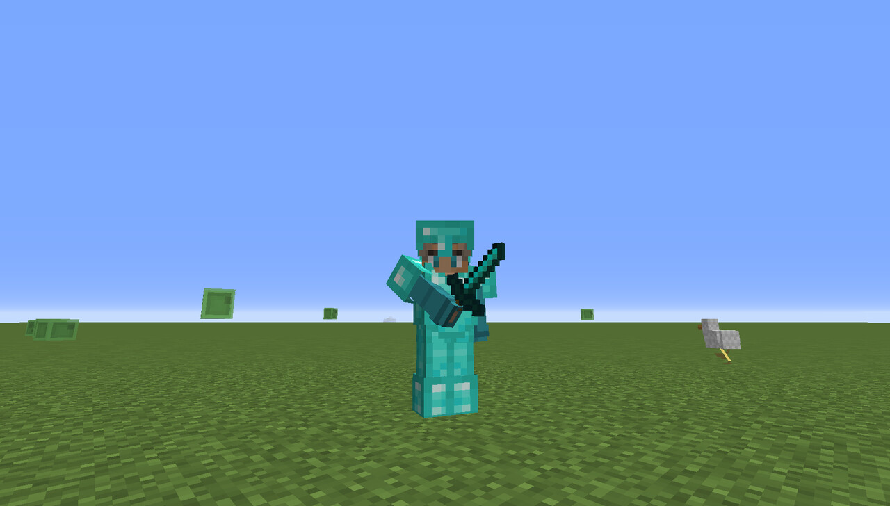 Waafflle's Cyan BedWars Pack Minecraft Texture Pack